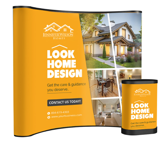 Pop Up Display Stand for Festivals and Gatherings